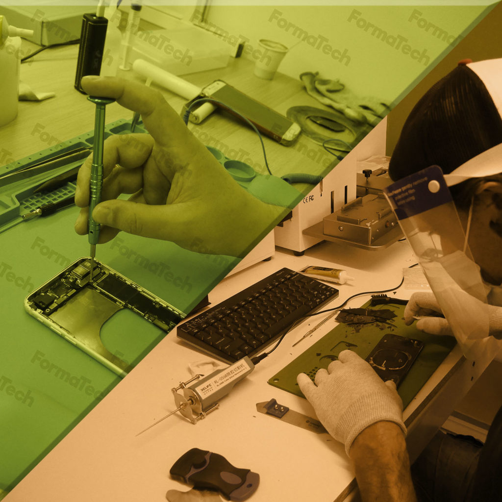 Formatech - Formation réparation téléphone et microsoudure - Formatech